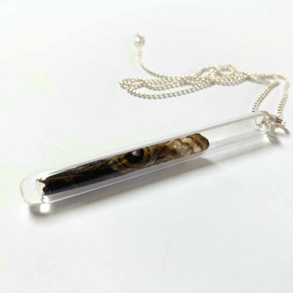 Contemporary glass necklaces by Wearing Glass